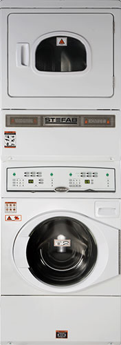 Stack Washer-Dryer. High Spin.